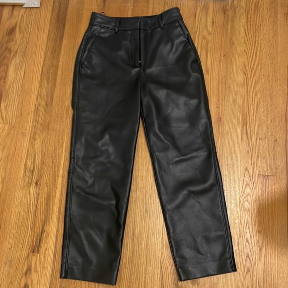 Babaton | Pants & Jumpsuits | Aritizia Babaton Faux Leather Pants ...